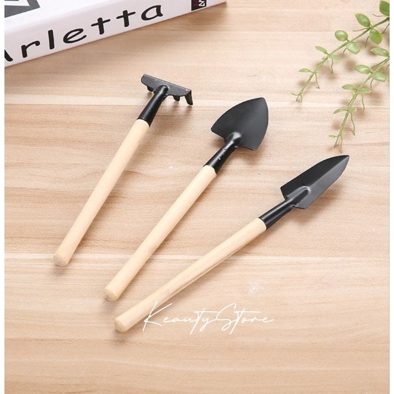 Jual (1 SET 3 PCS) mini gardening tools, alat berkebun, alat menanam ...