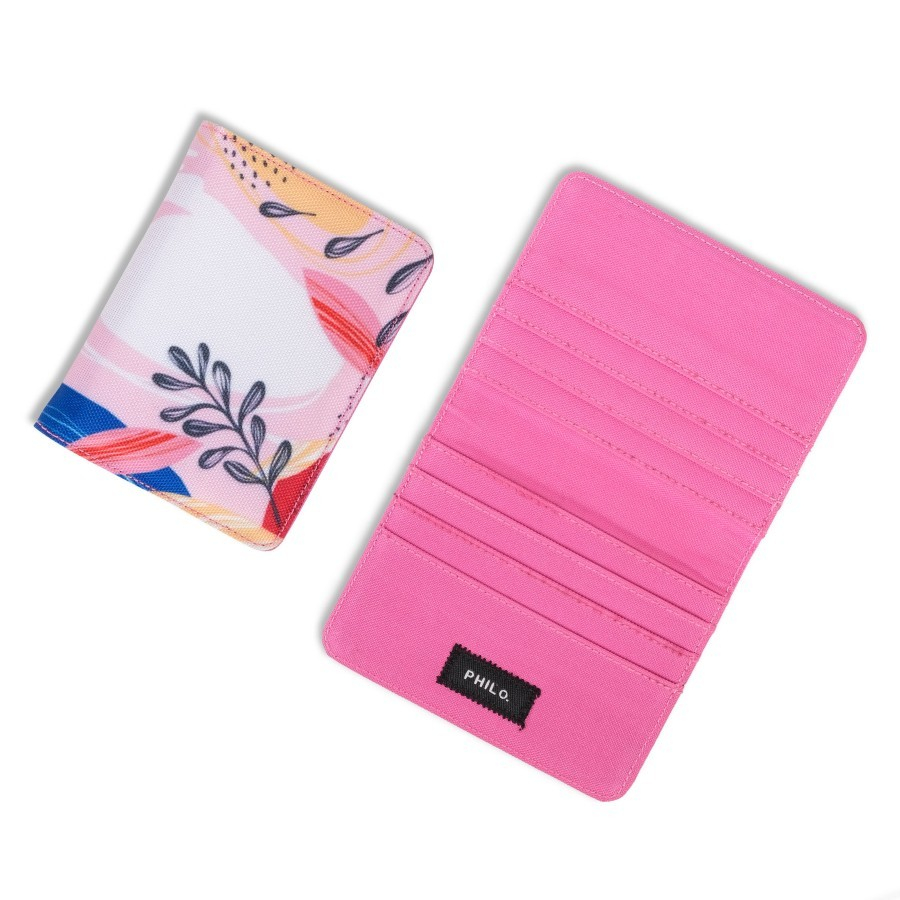 Jual dompet kartu kain simpel model lipat 8 slot kartu card wallet ...