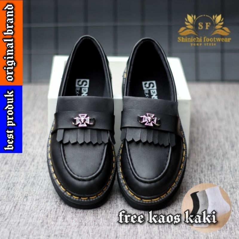 Jual Sepatu Loafer Pria Docmart dr.martin Chopper Sinz Penny Slip on ...