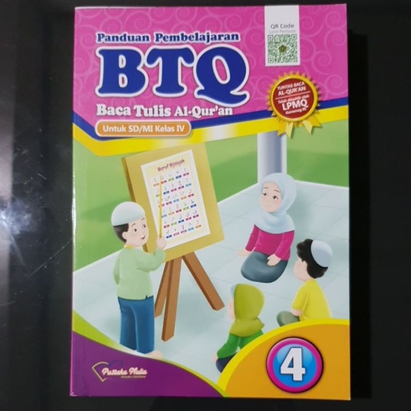 Jual Panduan Belajar Btq Baca Tulis Al Quran Sd Mi Kelas 1 2 3 4 5 6