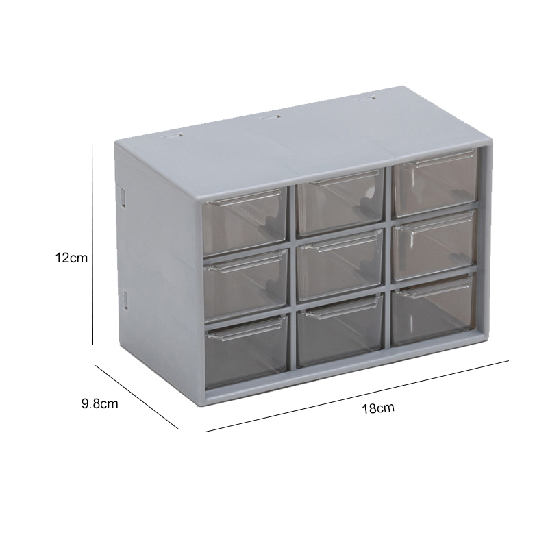 Jual Megam Rak Laci Plastik Acrylic Transparan Organizer Meja Laci Mini ...