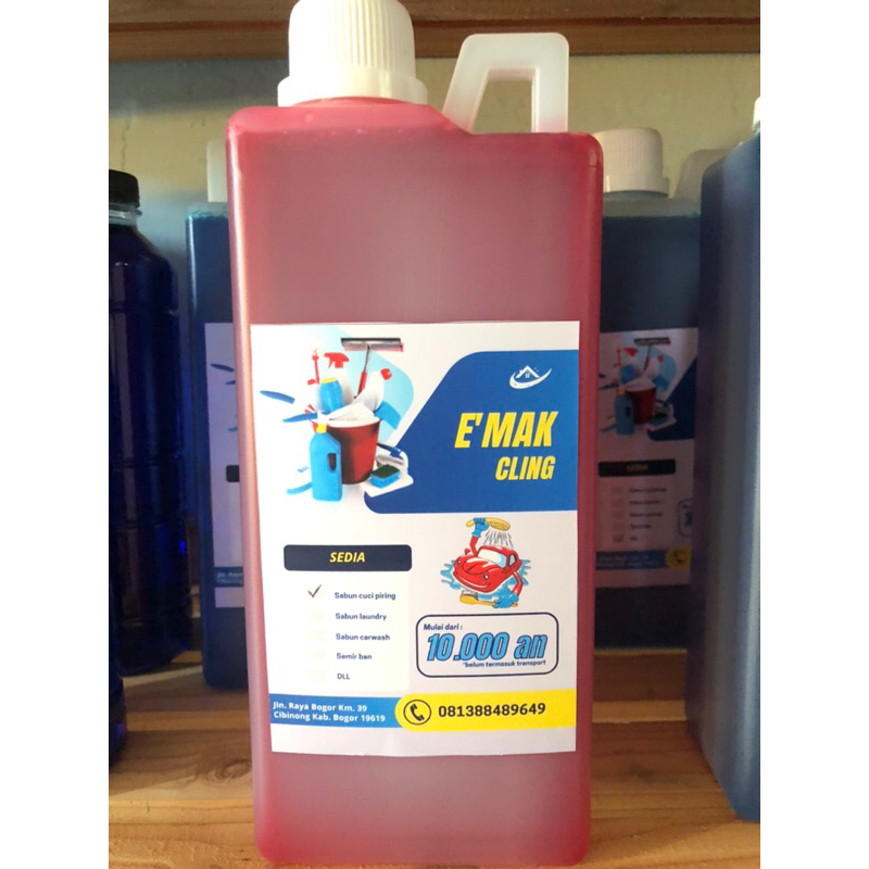 Jual EMAK CLING SABUN CUCI PIRING 1LITER | Shopee Indonesia