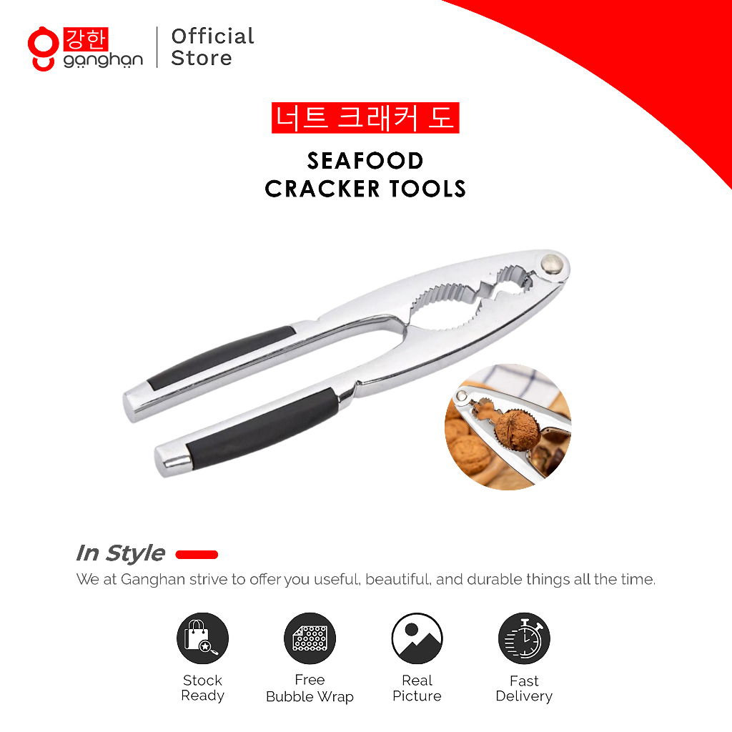 Jual Ganghan Tang Pemecah Cangkang Kepiting Kenari Crab Walnut Cracker ...