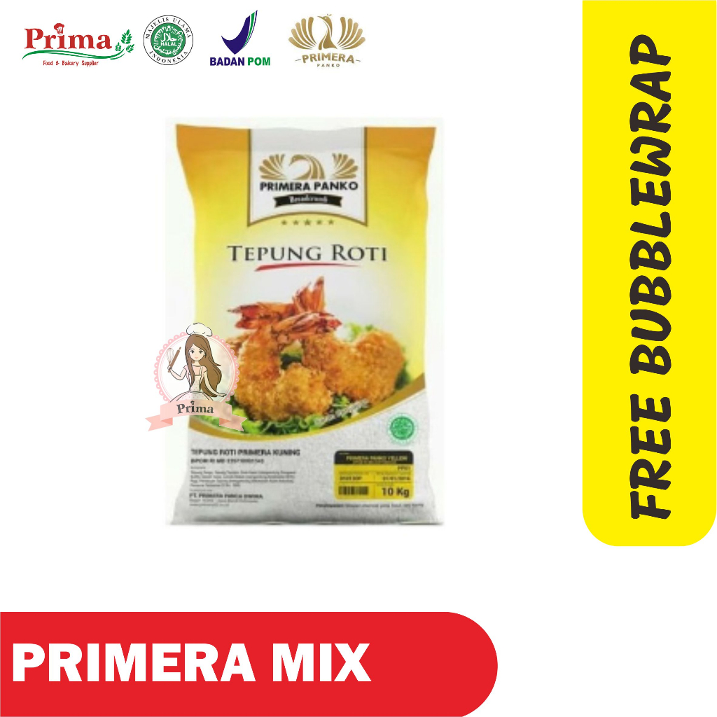 Jual Tepung roti - Primera mix 250gr (kemasan repack) | Shopee Indonesia