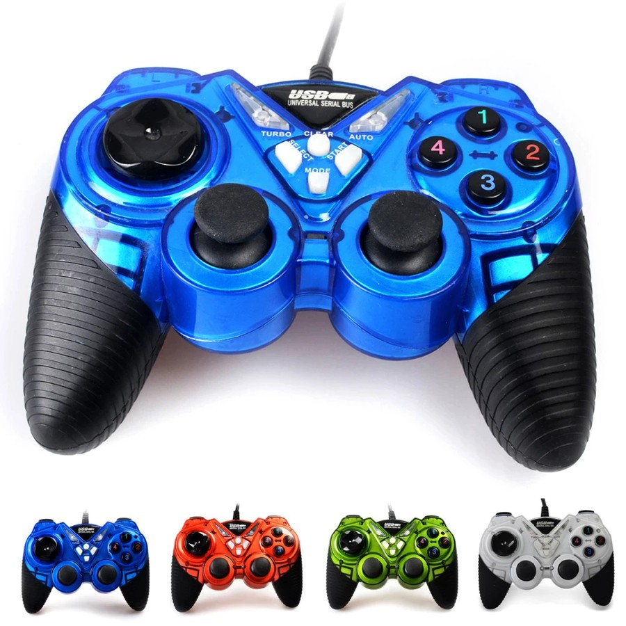 Jual Joystick PC / Game Pad Single TURBO / GamePad USB TURBO Stick ...
