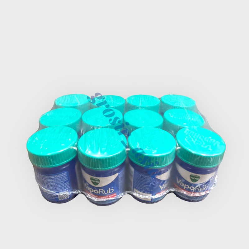Jual Vicks Vaporub 25 GR 1 Pak Isi 12 Pcs | Shopee Indonesia
