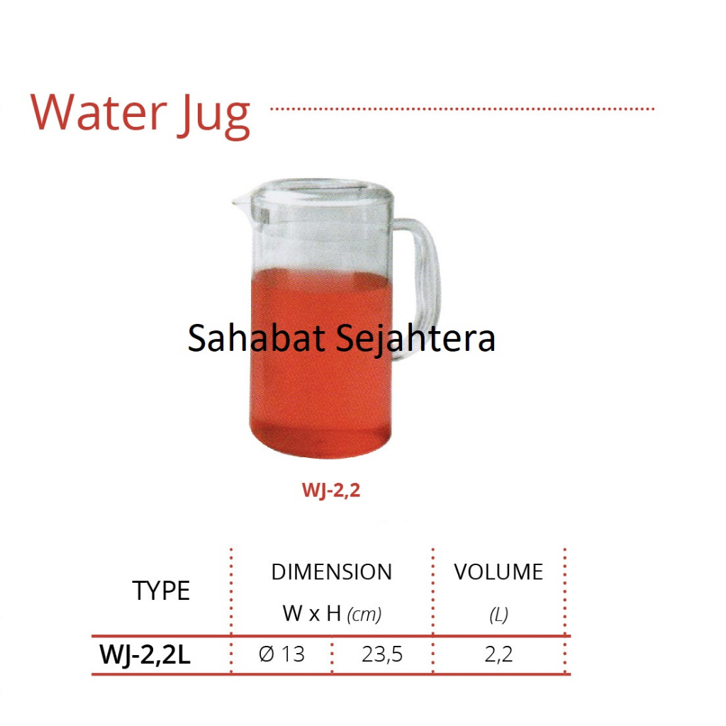 Jual GETRA Water Jug WJ-2.2L Teko Air | Shopee Indonesia