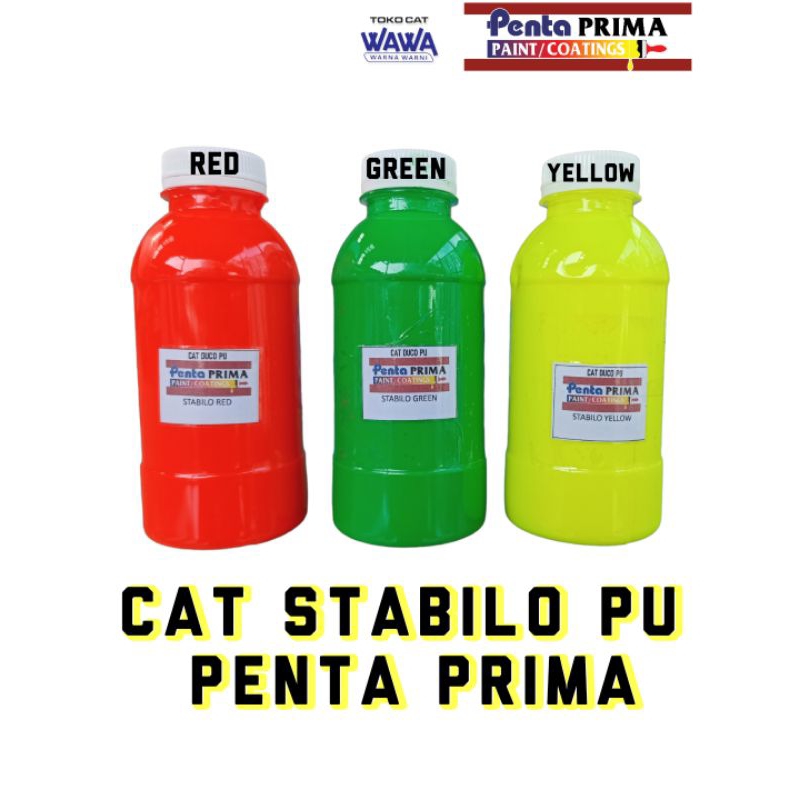 Jual Cat stabilo PU Penta Prima pentarescent scotch light 200ml warna ...