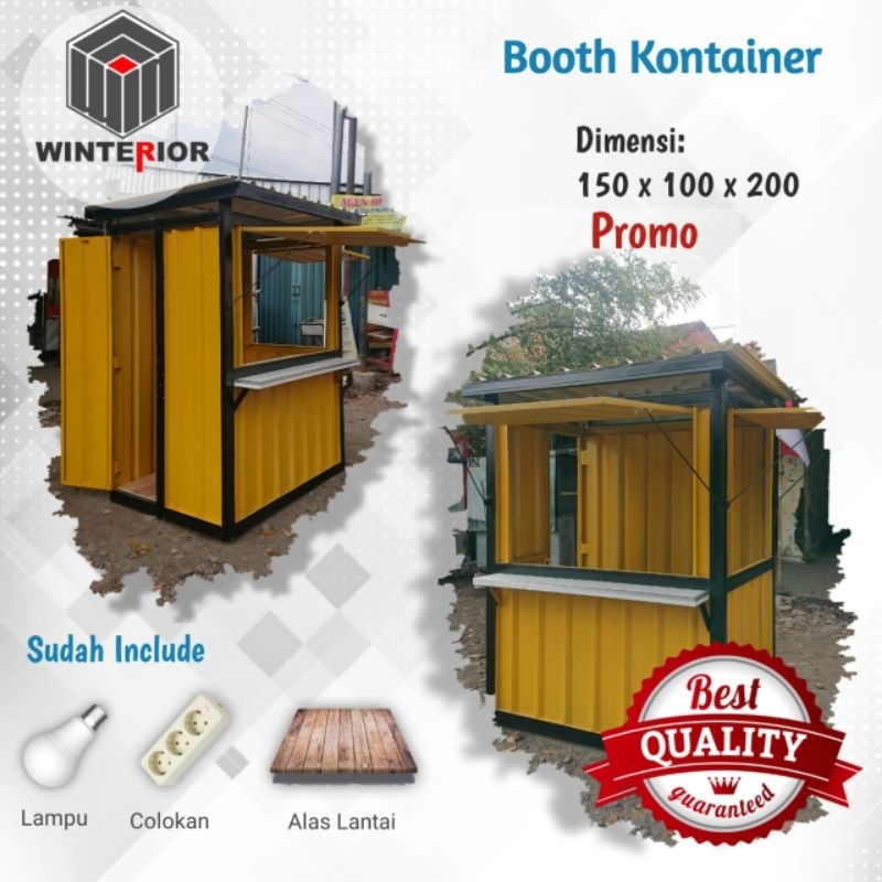 Jual Booth Container / Booth Kontainer / Gerobak Jualan / Gerobak ...