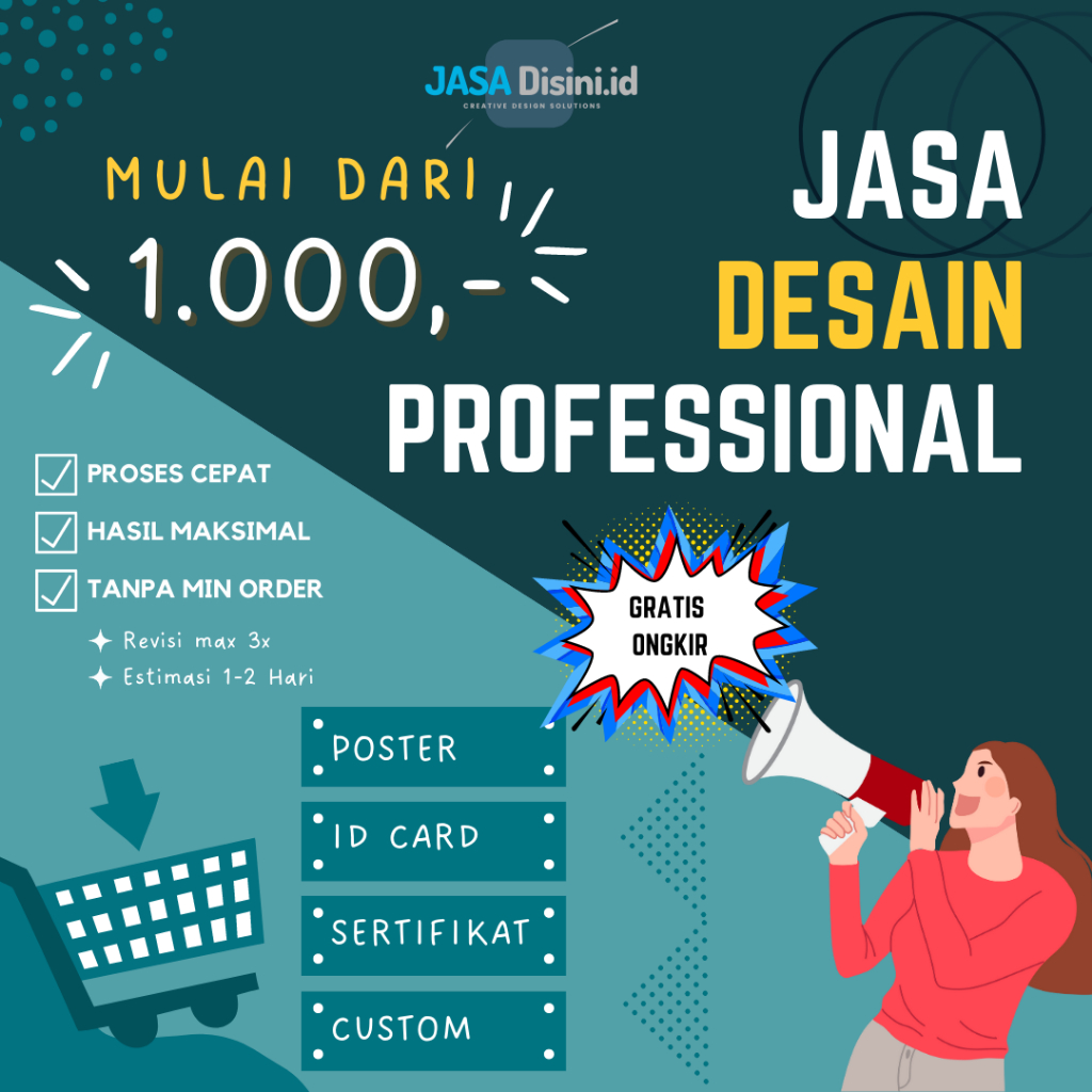 Jual Jasa Desain Poster | Desain ID Card | Desain Sertifikat | Desain ...
