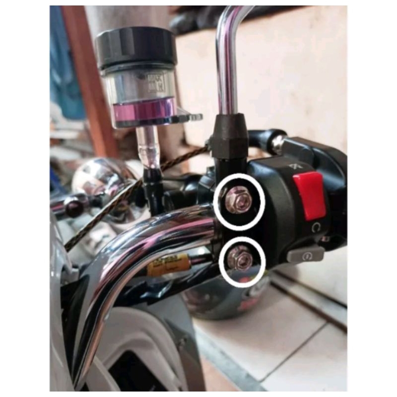 Jual BAUT MASTER REM SCOOPY PCX STAINLESS 2KUNCI (1BAUT) | Shopee Indonesia