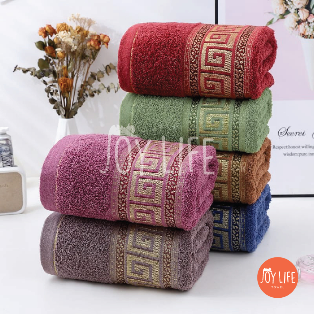 Jual Joylife Handuk Mandi Katun 70x140 Handuk Dewasa Handuk Katun Motif ...