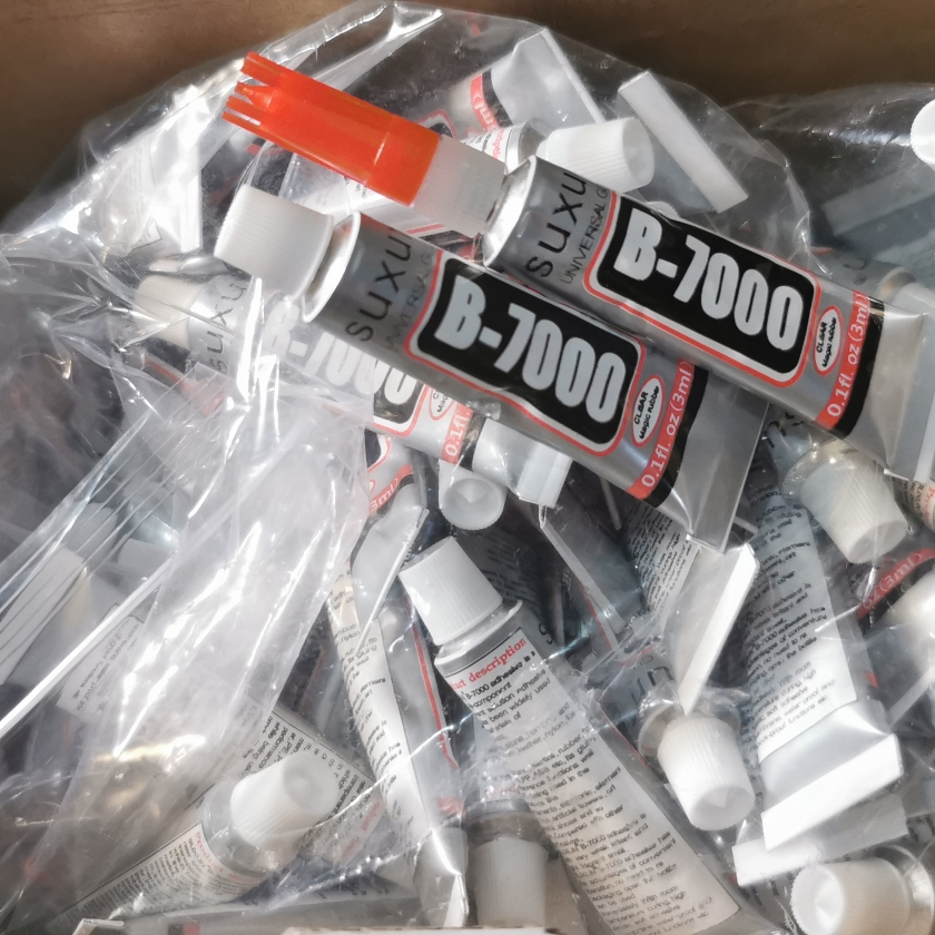 Jual LEM LCD TS TOUCHSCREEN B7000 PUTIH BENING 3ML | Shopee Indonesia