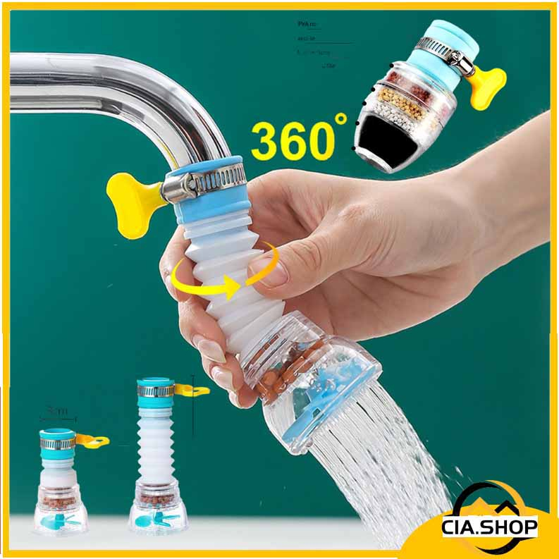 Jual Sambungan Kran Air/Filter Air Kran Flexible Anti Splash/Saringan ...