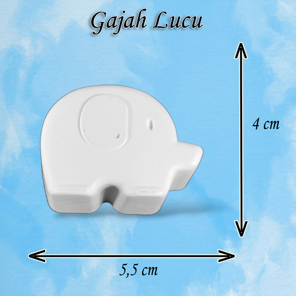 Jual Ukuran Mini Patung Gypsum Lukis Anak Mainan Edukatif Anak Melukis ...