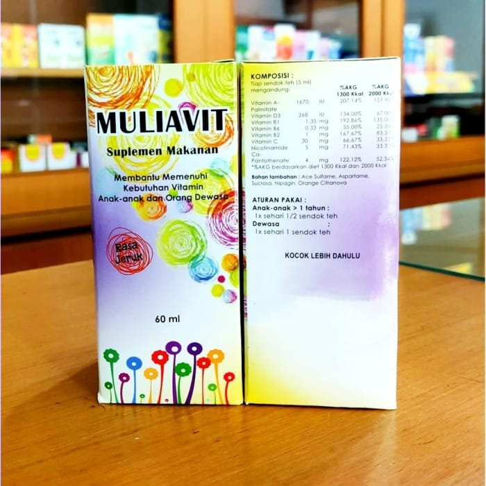 Jual Muliavit Syrup 60 ml | Shopee Indonesia