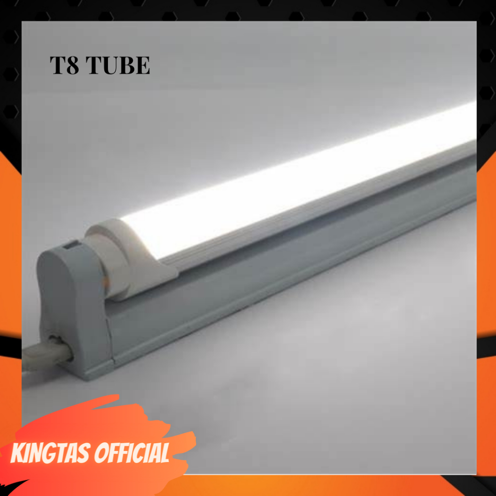 Jual LAMPU TUBE LIGHT T8 LED NEON 60CM / 600mm 9W 6500K | Shopee Indonesia