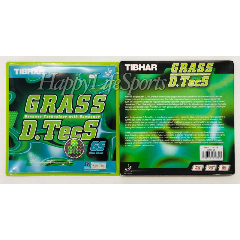 Jual [ORIGINAL] Karet Pingpong Bintik Panjang Tibhar Grass DTecs GS Glue Sheet | Shopee Indonesia