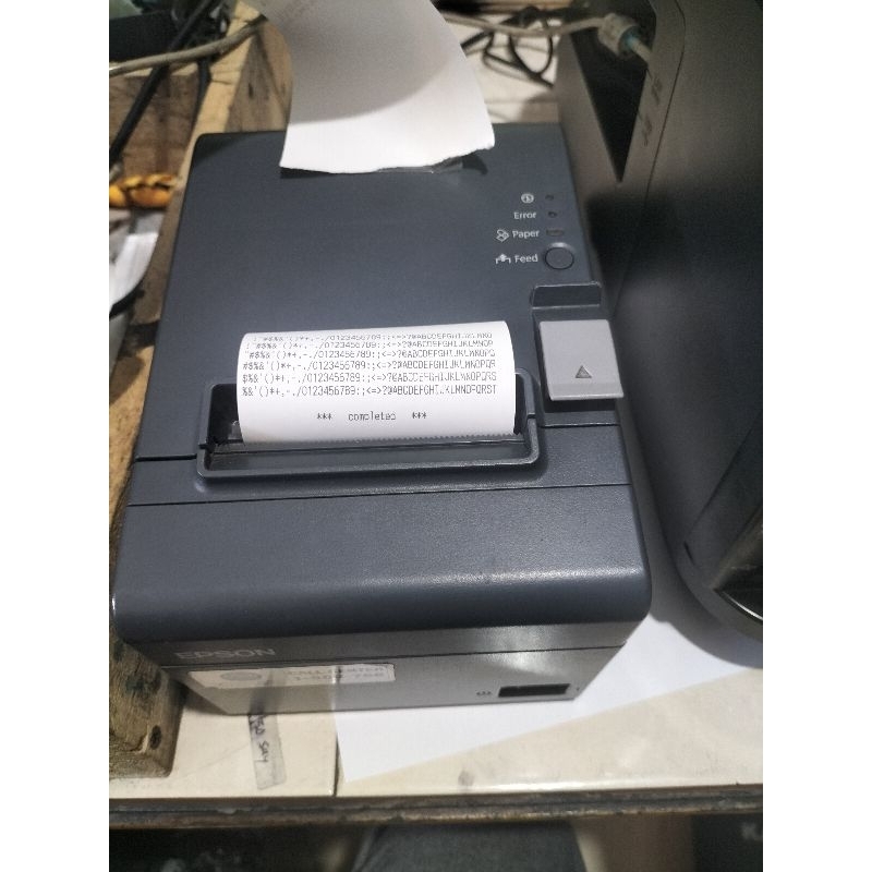 Jual Printer Thermal Epson TM T82 interface Ethernet dan USB | Shopee ...