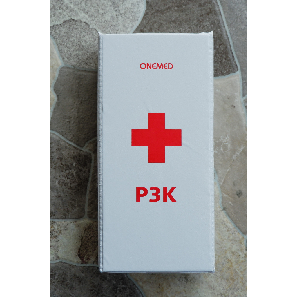 Jual OneMed P3K Set Isi Obat First Aid Kit Travel Kotak Putih dan Pouch ...
