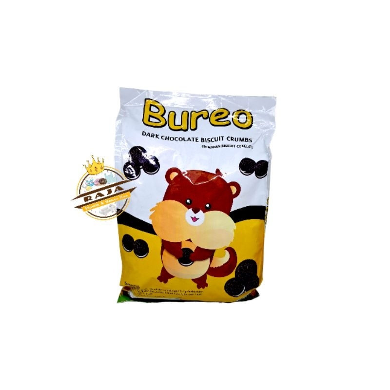 Jual Bureo - Dark Chocolate Biscuit Crumbs / Remahan Biskuit 1 KG ...