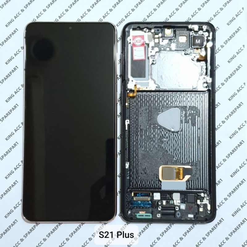 Jual LCD TOUCHSCREEN PLUS FRAME SAMSUNG GALAXY S21 PLUS S21+ G996 ...