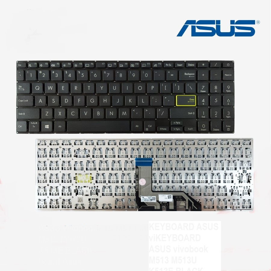 Jual Keyboard Asus Vivobook 15 M513 M513U M513UA X513 X513E X513EA ...