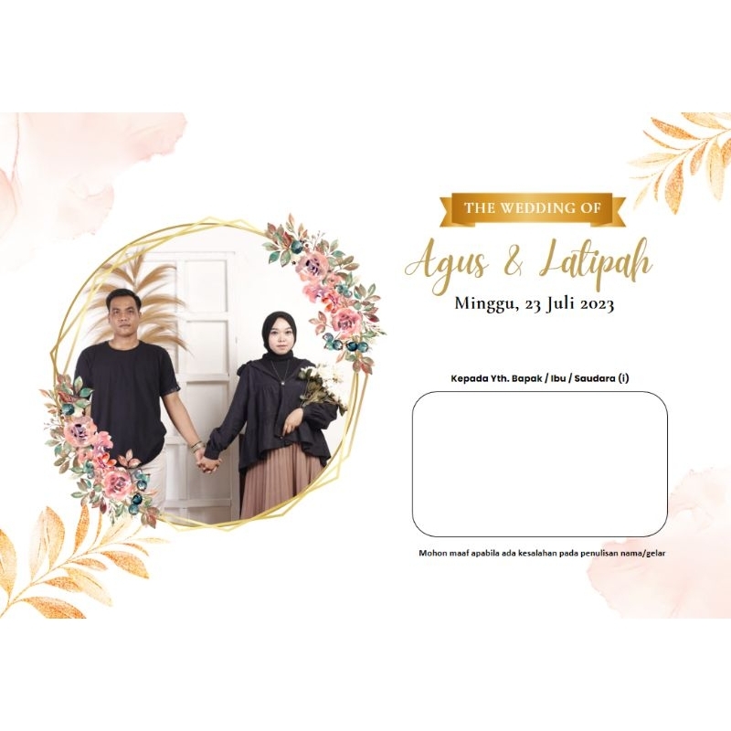 Jual DESAIN UNDANGAN PERNIKAHAN DIGITAL | Shopee Indonesia