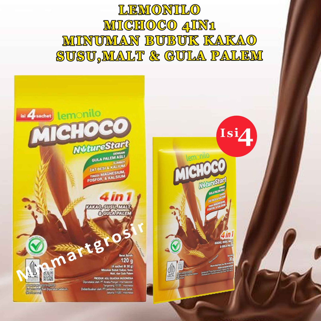Jual Michoco Lemonilo / Minuman Bubuk Chocolate / Minuman Kakao / 120gr ...