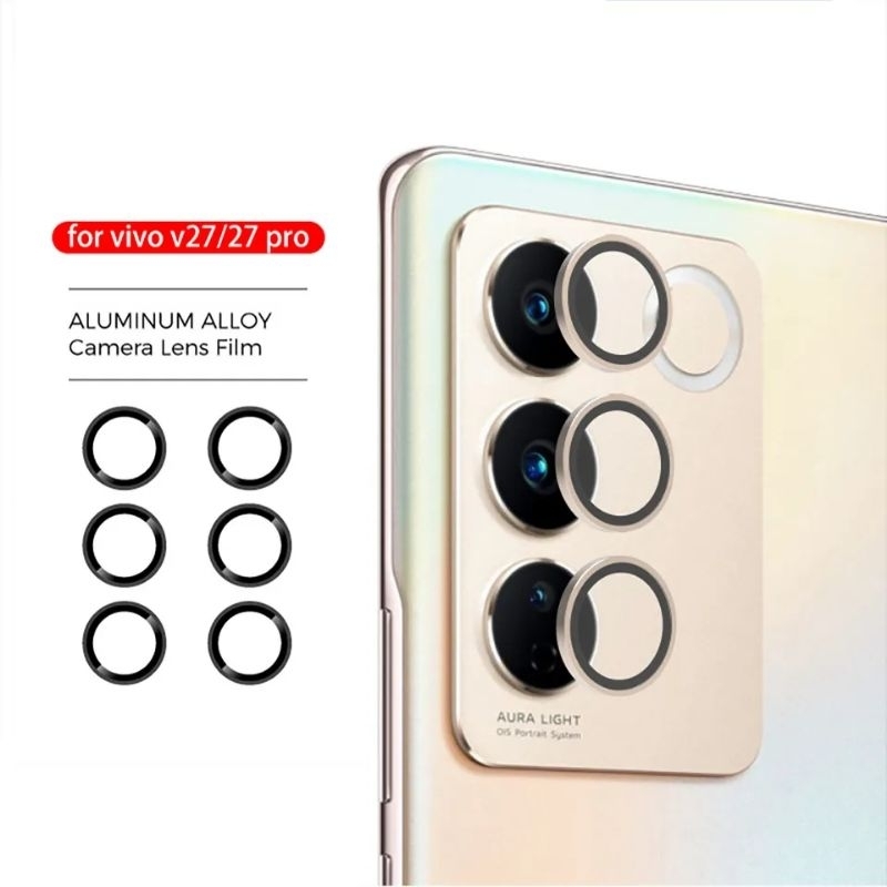Jual RING KAMERA VIVO Y100 5G , V27 5G EAGLE EYE TEMPERED GLASS CAMERA ...