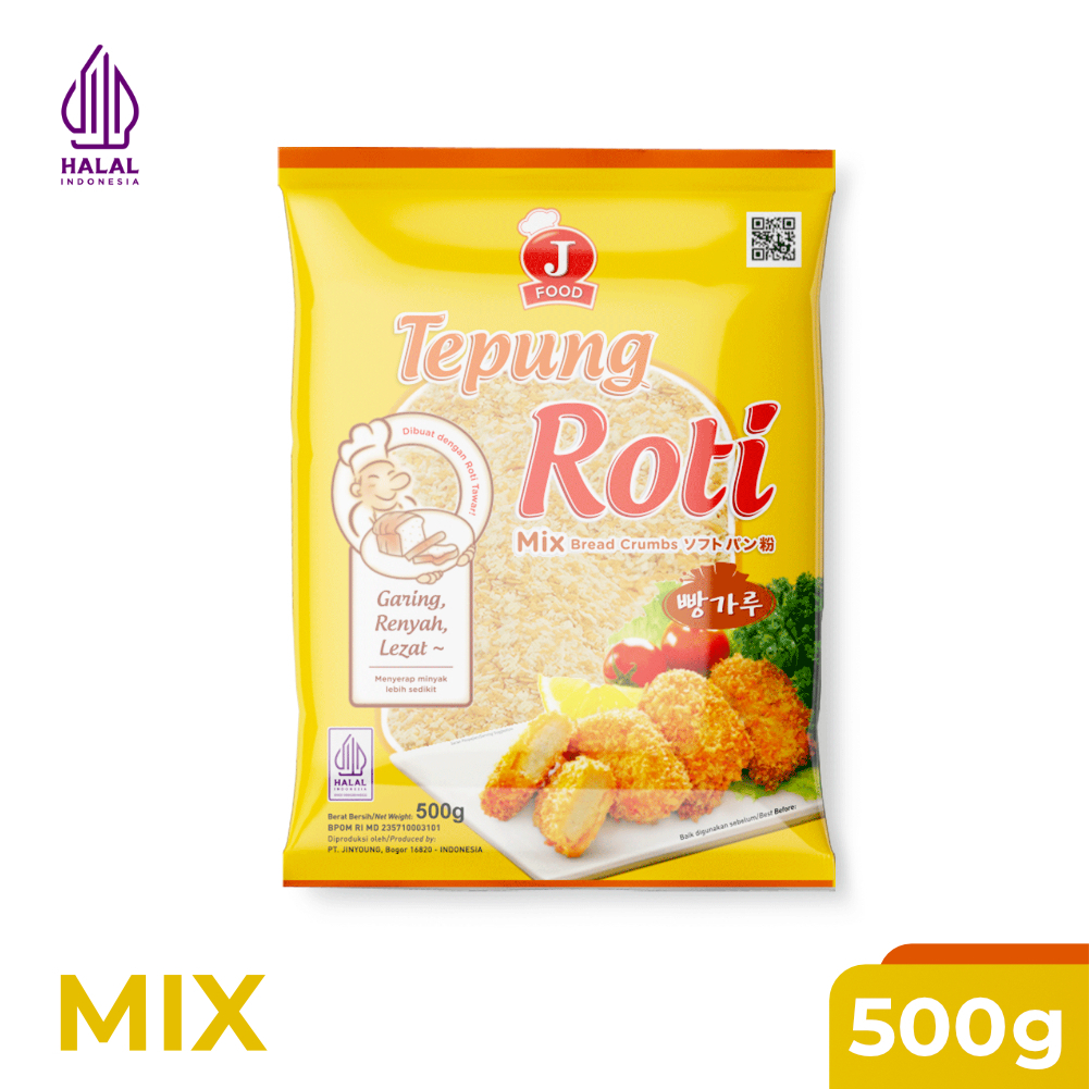 Jual J FOOD Tepung Roti Mix 500 gr | Shopee Indonesia