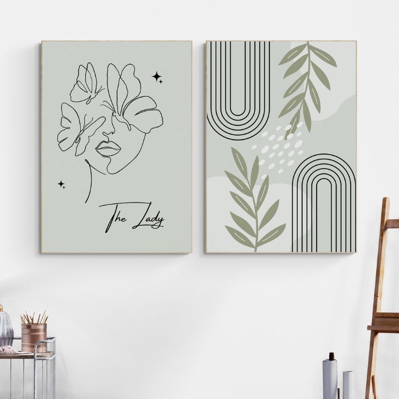 Jual Poster Abstrak Aesthetic 20x29 cm - Hiasan Dinding Dekorasi ...