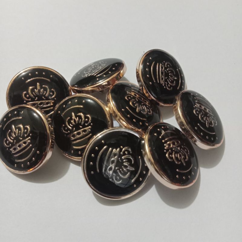 Jual [COD]Isi 12 pcs Kancing jasko / Kancing Epoxy / Kancing Jas blazer ...