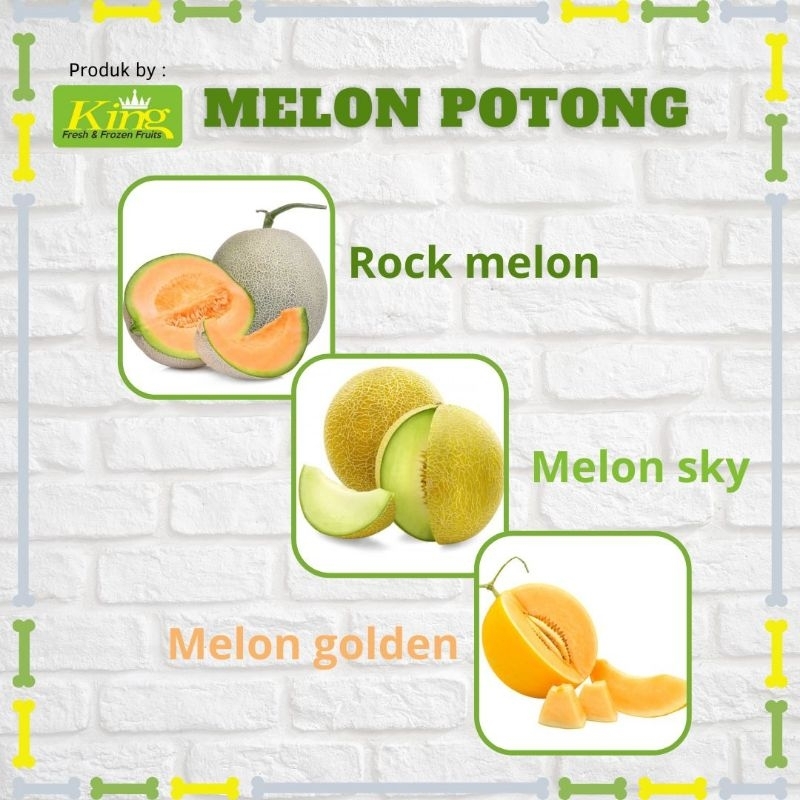 Jual Melon golden potong,melon rock potong,Melon sky rock potong ...