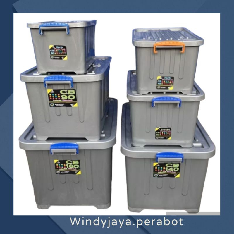 Jual khusus INSTAN ~ MPW-Container Box CB 30-45-60-90-140-180 Liter ...