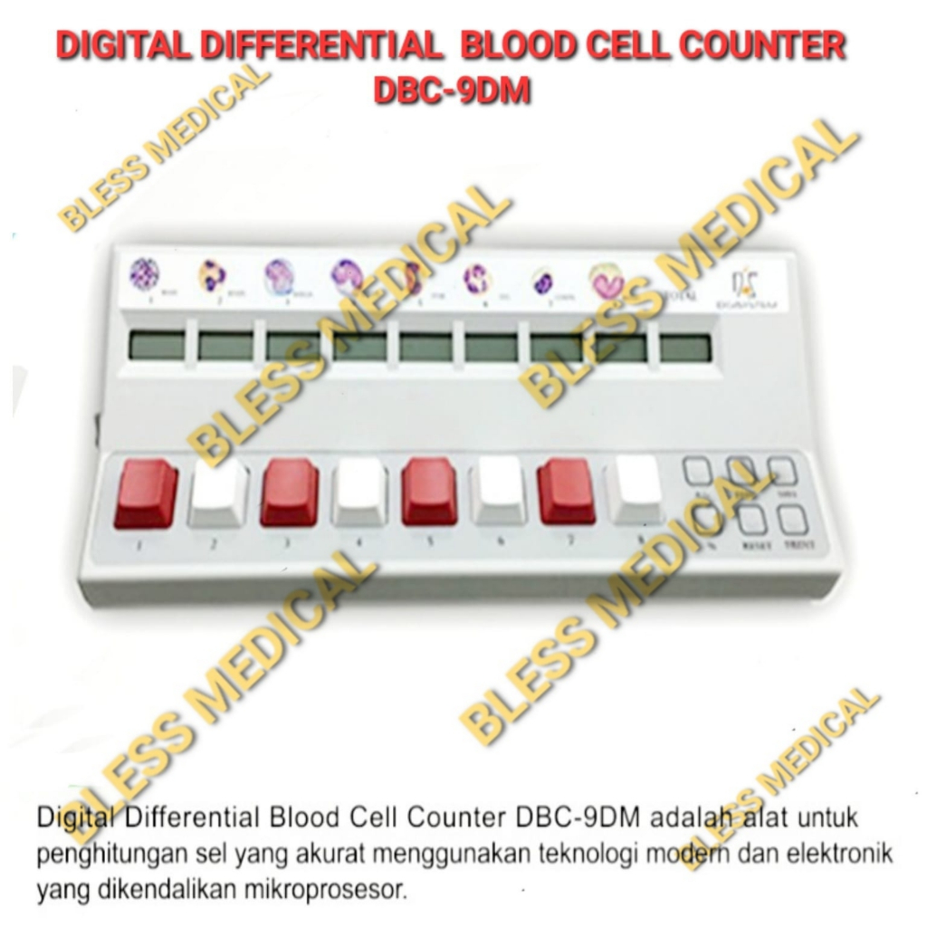 Jual Digital Differential Blood Cell Counter DBC 9DM | Shopee Indonesia