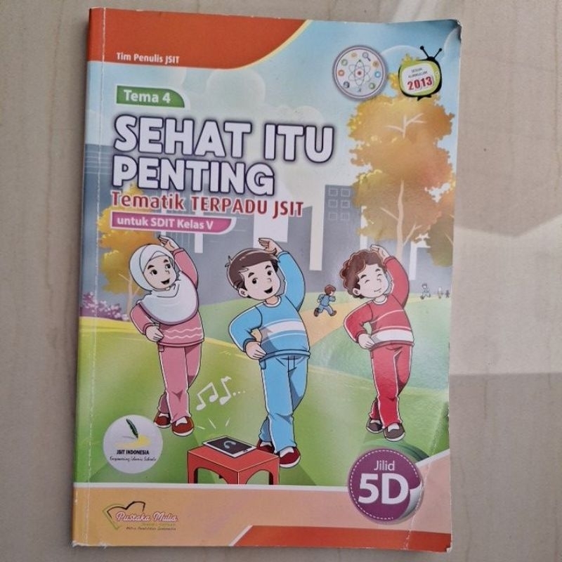 Jual Buku Tematik Terpadu JSIT kelas 5 tema 5D | Shopee Indonesia