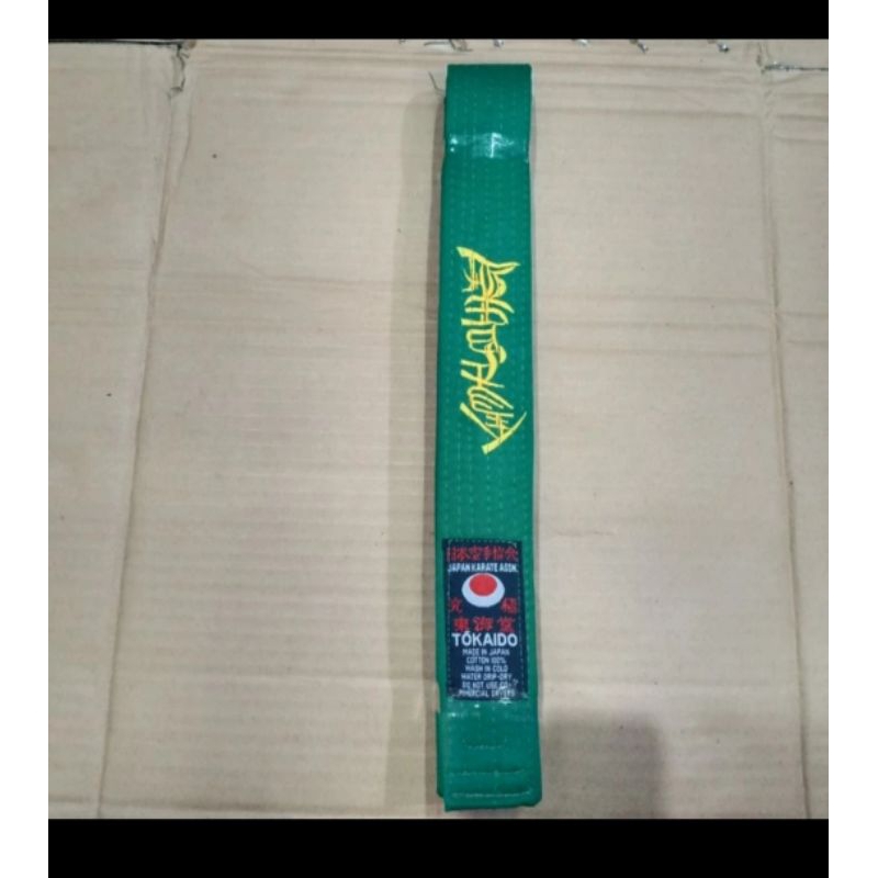 Jual Sabuk Beladiri Karate Taekwondo Silat Bordir Tebal | Shopee Indonesia