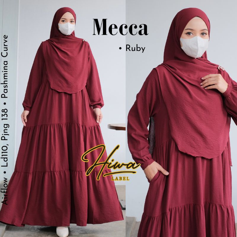 Jual Mecca Set Pashmina Curve Malaysia | Shopee Indonesia