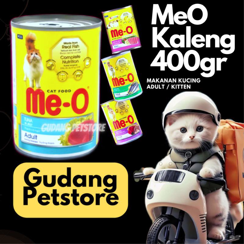 Jual MEO KALENG 400gr Makanan Kucing Basah | Shopee Indonesia