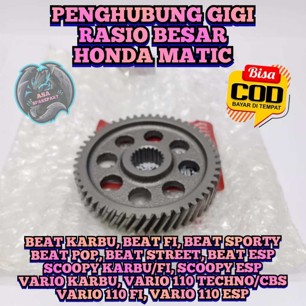 Jual GIGI PENGHUBUNG GEAR RASIO BESAR HONDA MATIC ASLI ORIGINAL HONDA ...