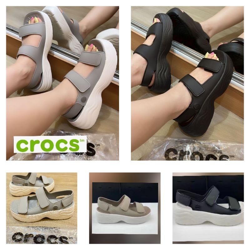 Jual Crocs Skyline Sandal woman / Crocs wanita | Shopee Indonesia