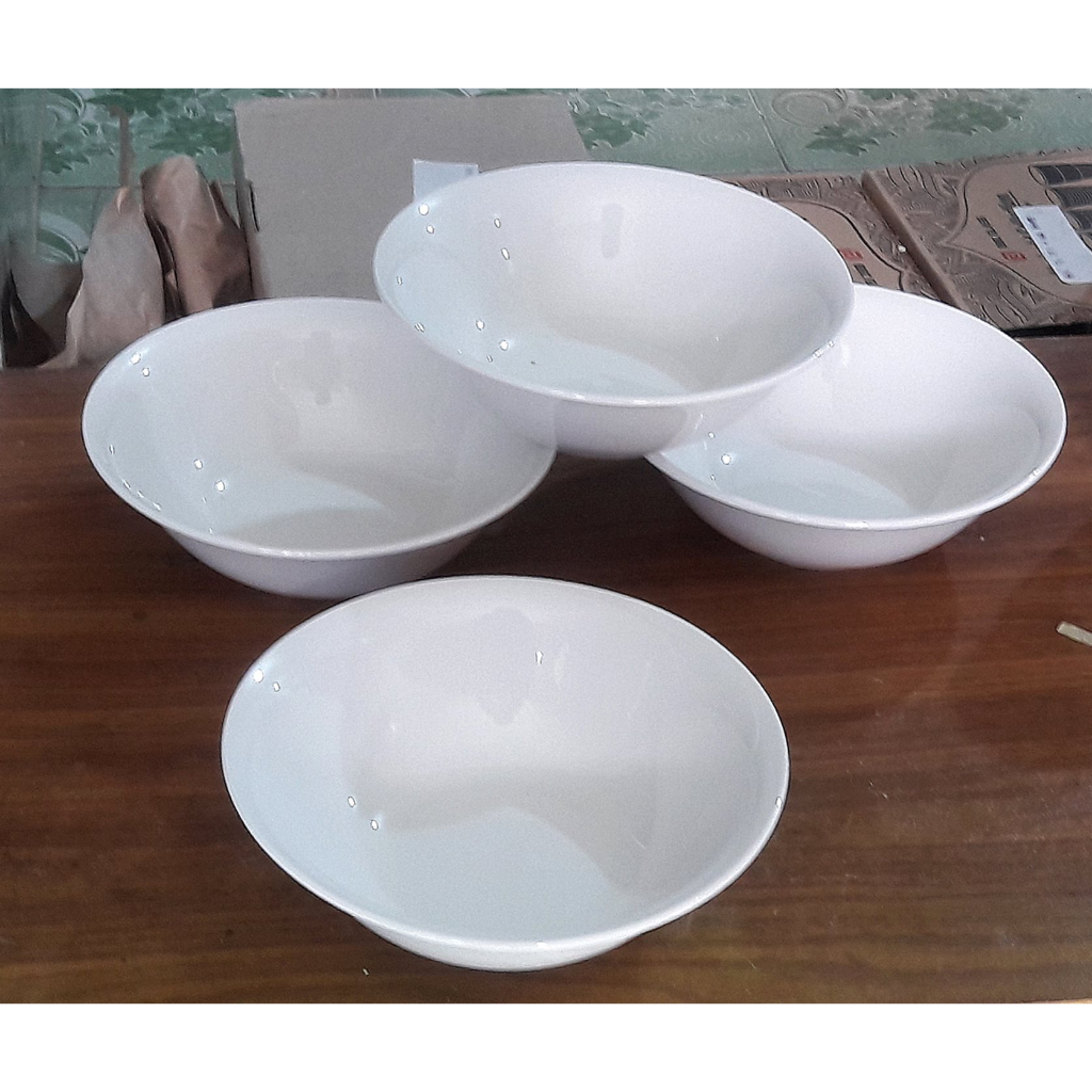 Jual Mangkok keramik Putih Polos Mangkok sayur Porcelain Per 1Pcs ...