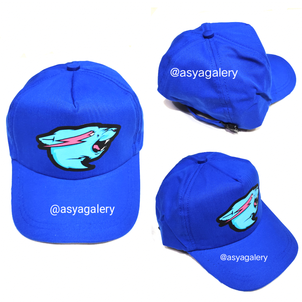 Jual Topi Anak Mr Beast Murah/Topi Karakter Kekinian/Topi Logo Beast ...