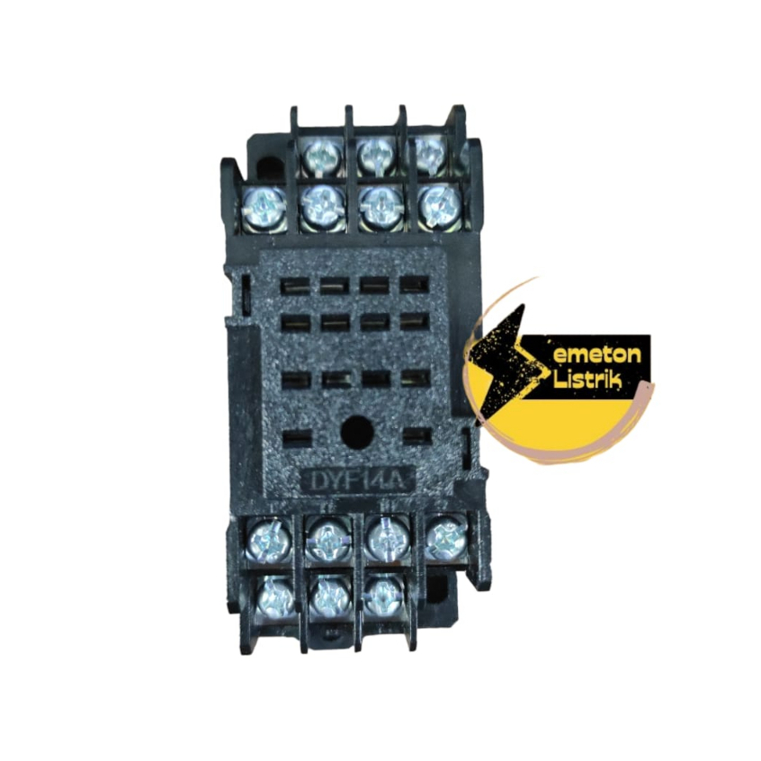 Jual SOCKET RELAY 14 PIN KAKI PYF14A-E FORT | Shopee Indonesia