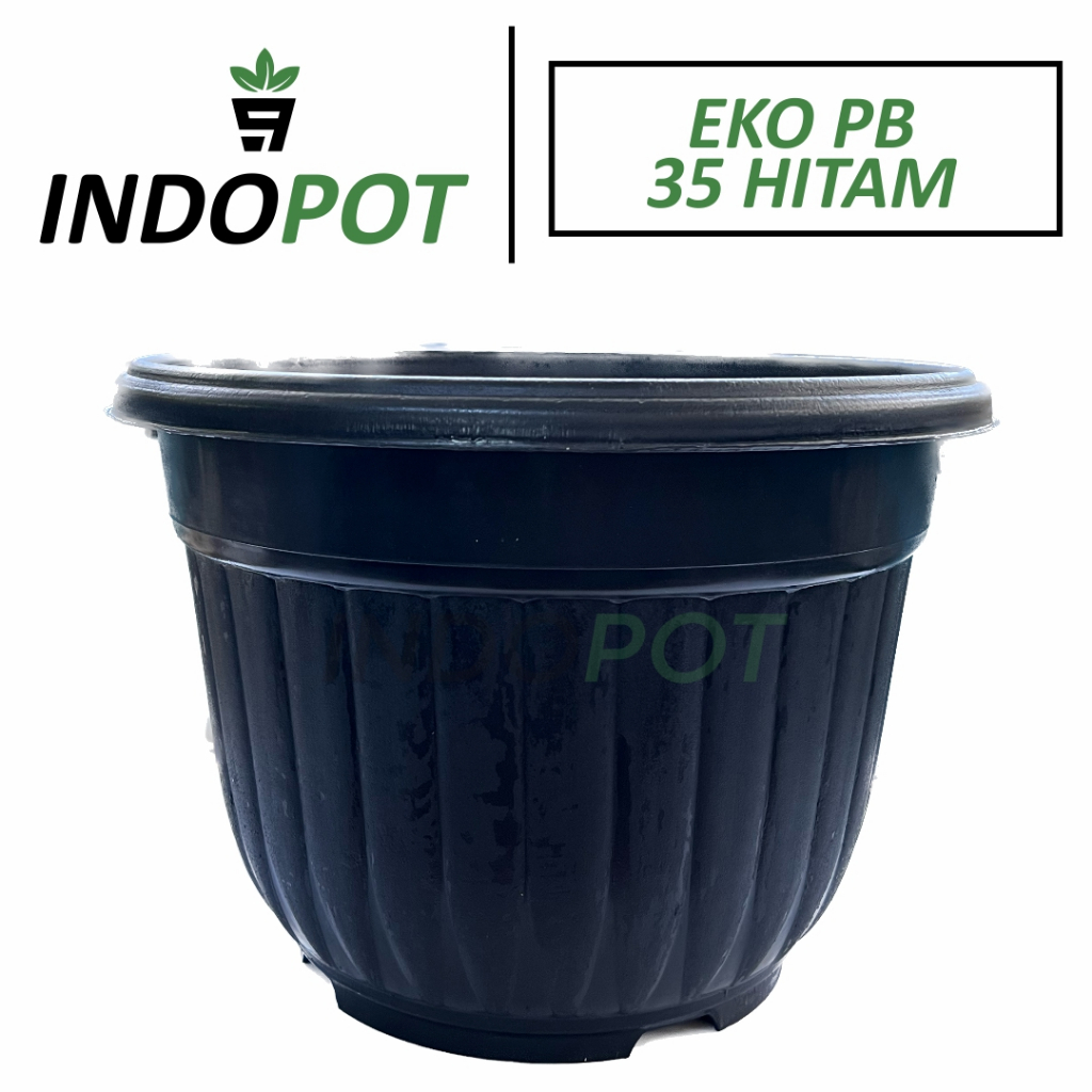 Jual Eko Pb 35 Pot Warna Hitam Pot Tebal Pot Tanaman Hias Premium Pot ...