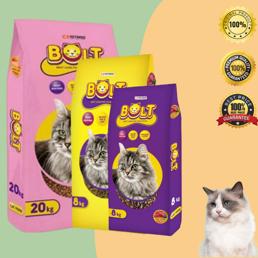 Jual Bolt Adult Cat Karungan 20kg | Shopee Indonesia