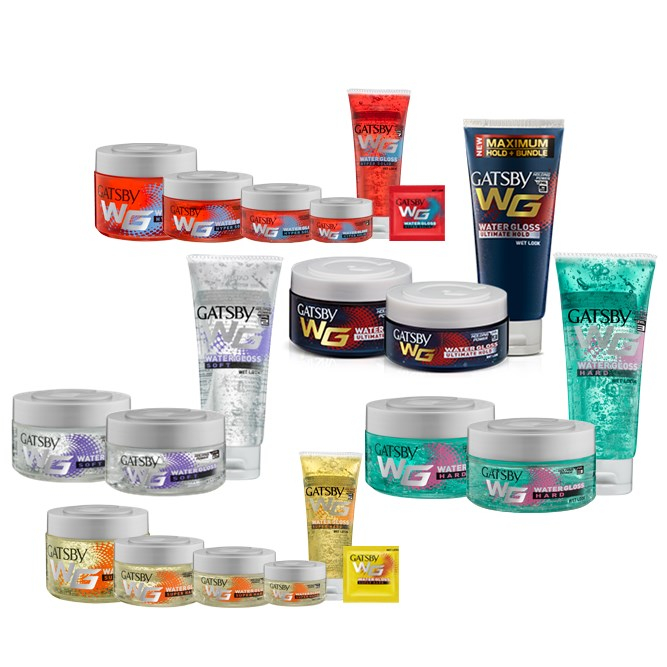 Jual Gatsby Water Gloss - Hair Styling / Minyak Rambut ( 75gr / 150gr ...