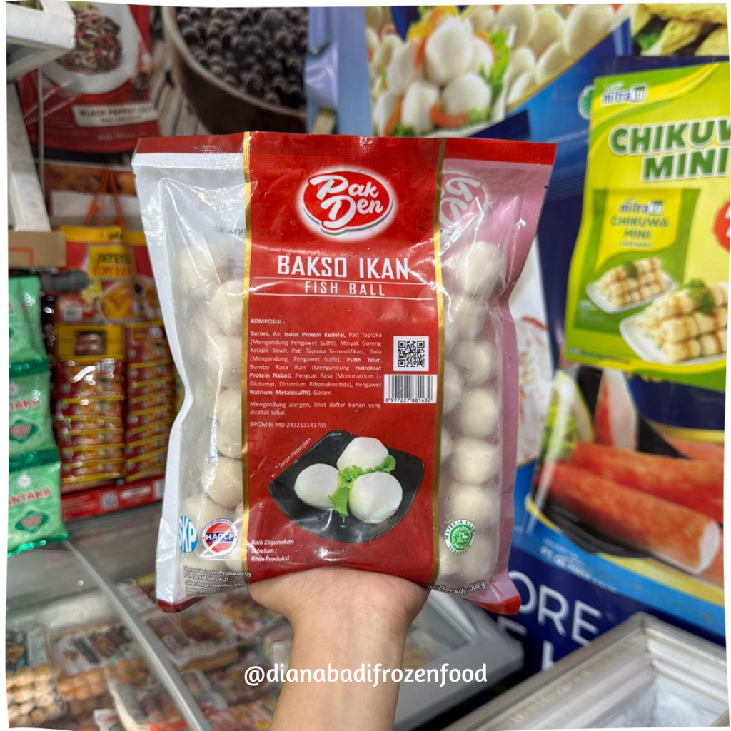 Jual PAK DEN Bakso Ikan 500 gram Murah | Shopee Indonesia
