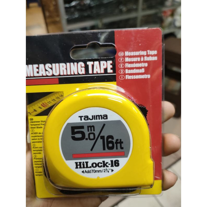 Jual Jual Meteran 5 Meter Tajima/JUAL METERAN TAJIMA/DISTRIBUTOR ...